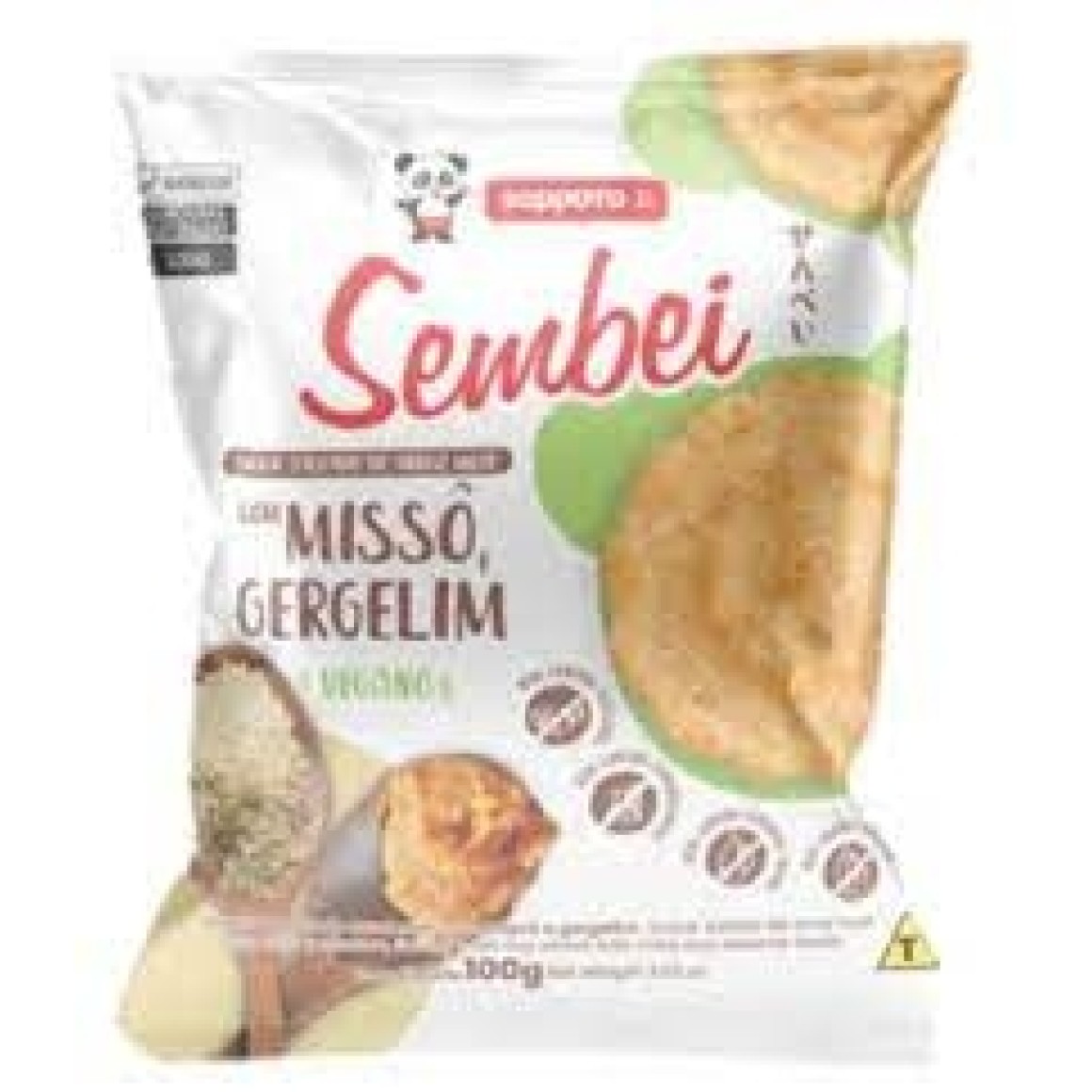 SAPPORO SEMBEI SALGADO C/ MISSO E GERGELIM 100G