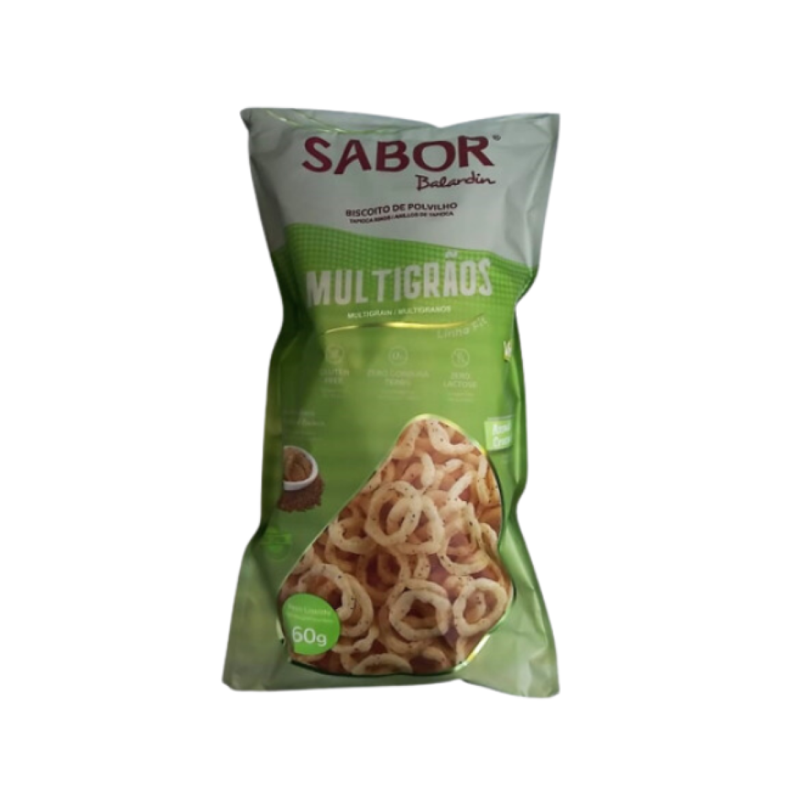 BALARDIN BISCOITO DE POLVILHO MULTIGRAOS FIT 60G